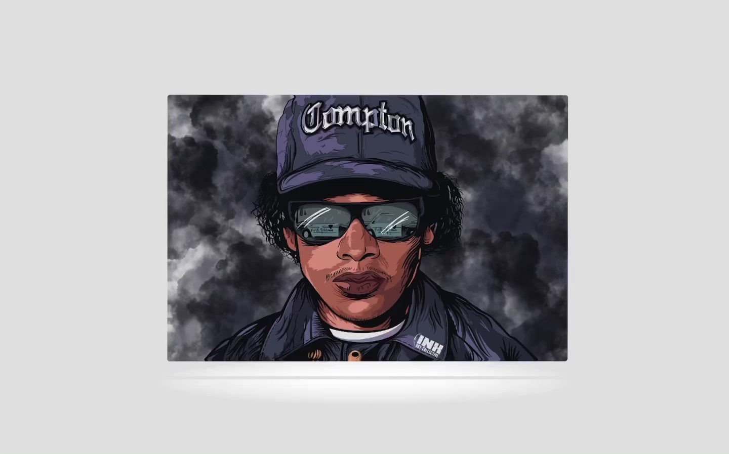Eazy E Canvas Art – Inx Art Collective
